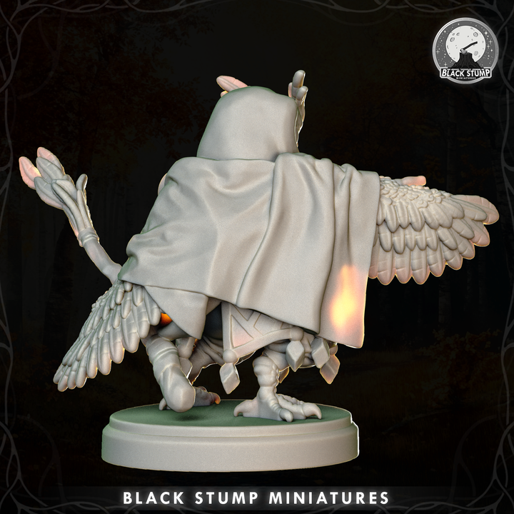 3D Printable Nightcaller Warlock Hero - Blood-Beak Canopy Ghost ...