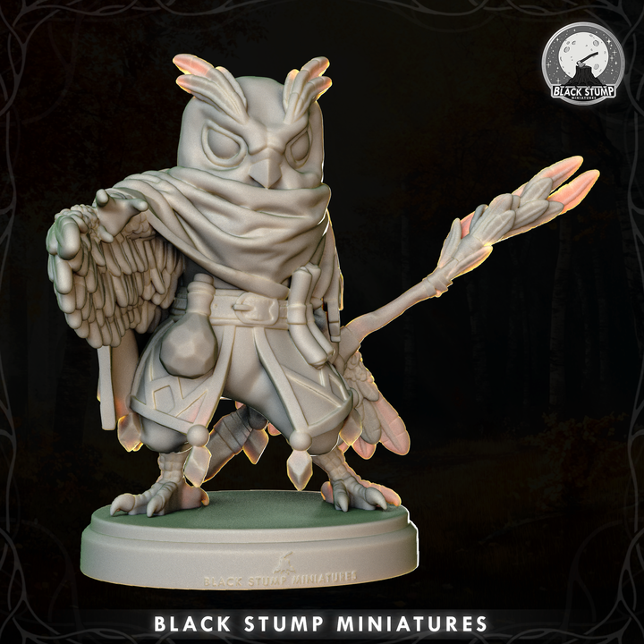 3D Printable Nightcaller Warlock Hero - Blood-Beak Canopy Ghost ...