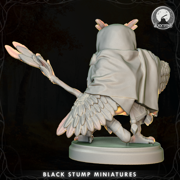 3D Printable Nightcaller Warlock Hero - Blood-Beak Canopy Ghost ...