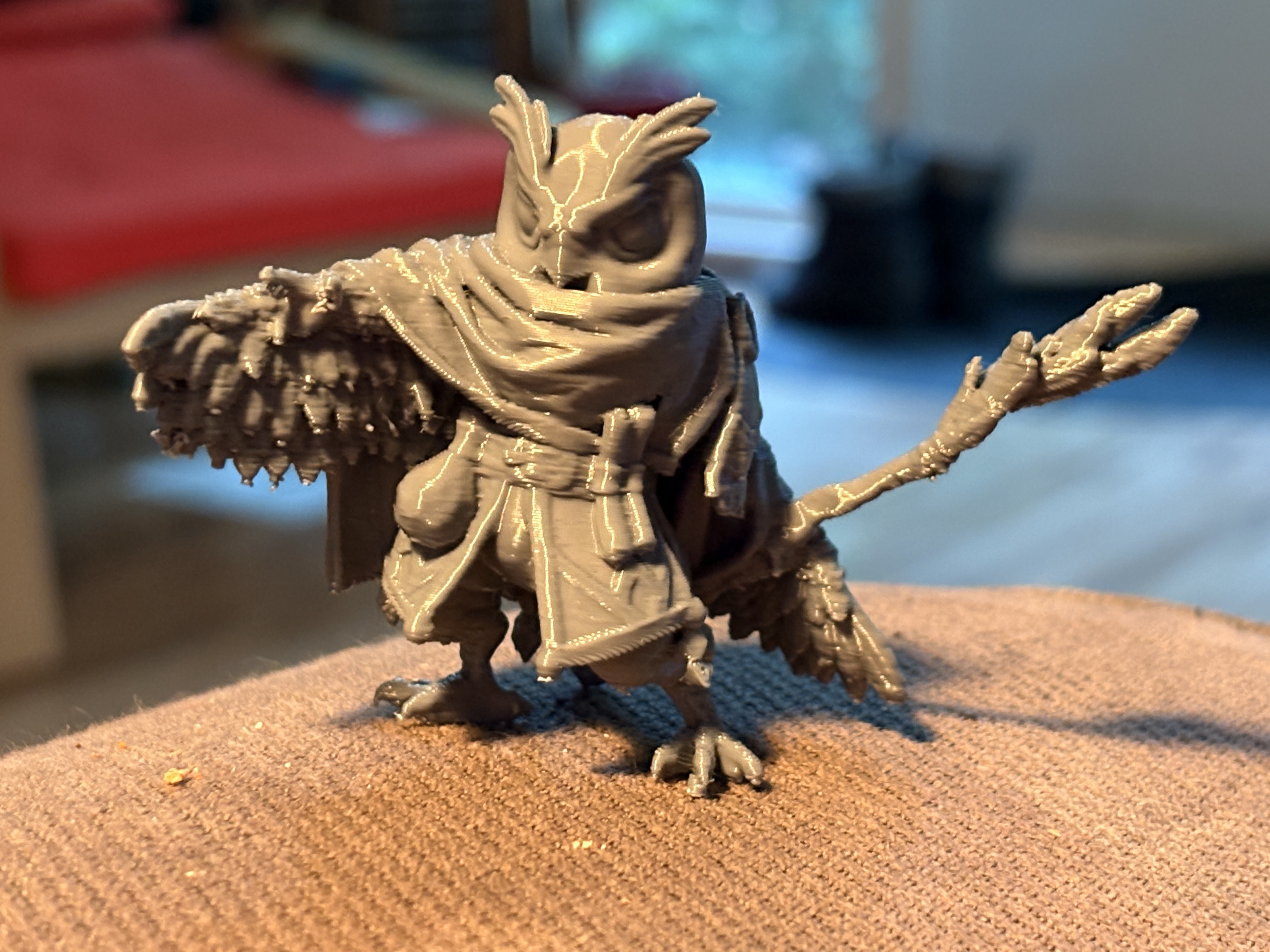 3D Printable Nightcaller Warlock Hero - Blood-Beak Canopy Ghost ...