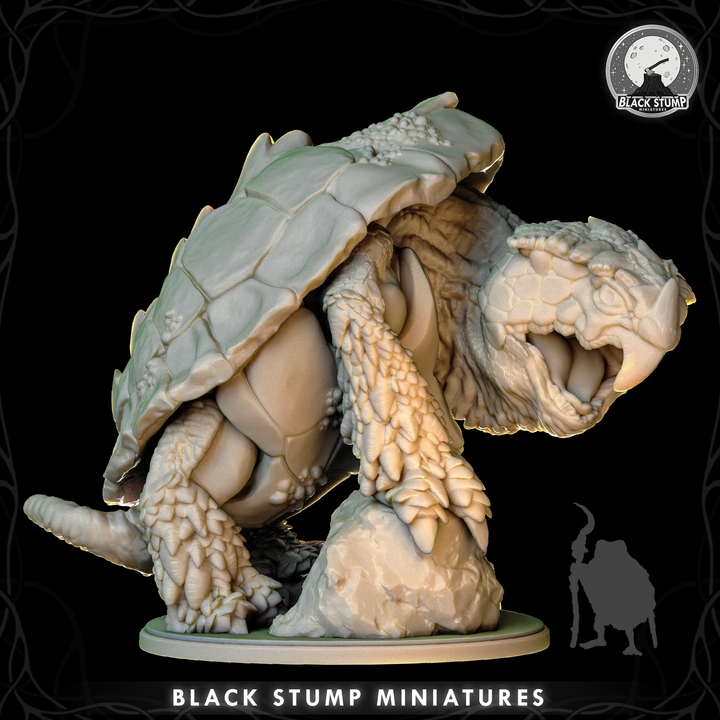 3D Printable Wade-Muck, Huge Turtle + 5E Statblock + Shadowdark ...