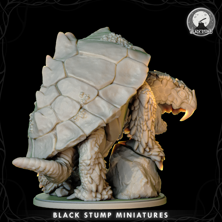 3D Printable Wade-Muck, Huge Turtle + 5E Statblock + Shadowdark ...