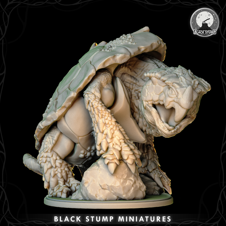 3D Printable Wade-Muck, Huge Turtle + 5E Statblock + Shadowdark ...