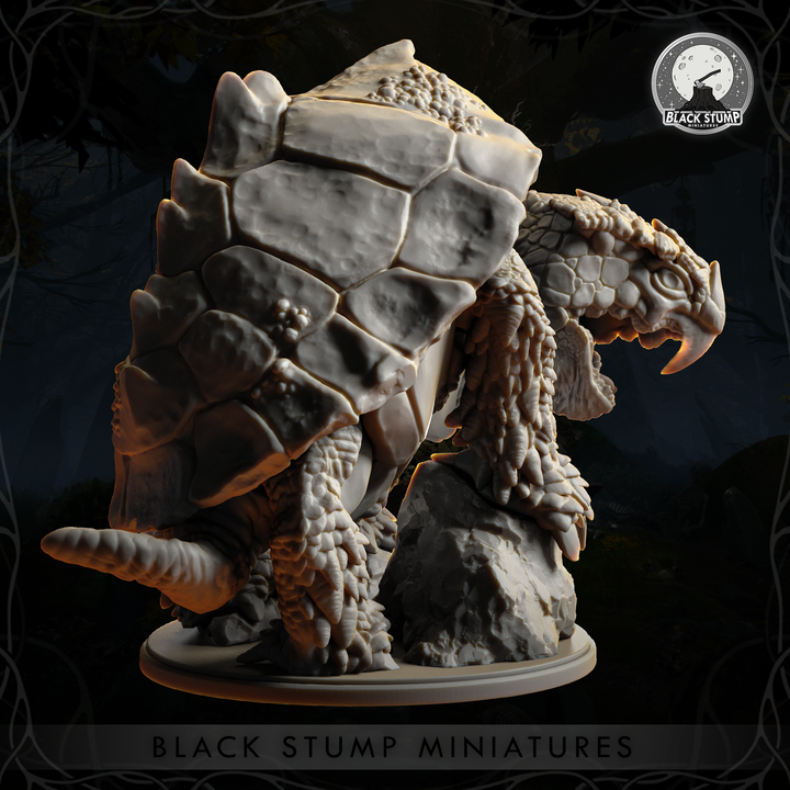 3D Printable Wade-Muck, Huge Turtle + 5E Statblock + Shadowdark ...