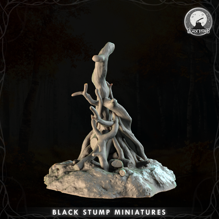 3D Printable Bonfire, Signal by Arcane Chamber Miniatures