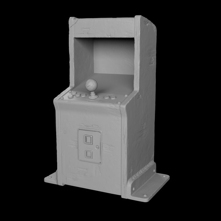 3D Printable Arcade playing game Mortal Kombat by Hsprods Miniatures