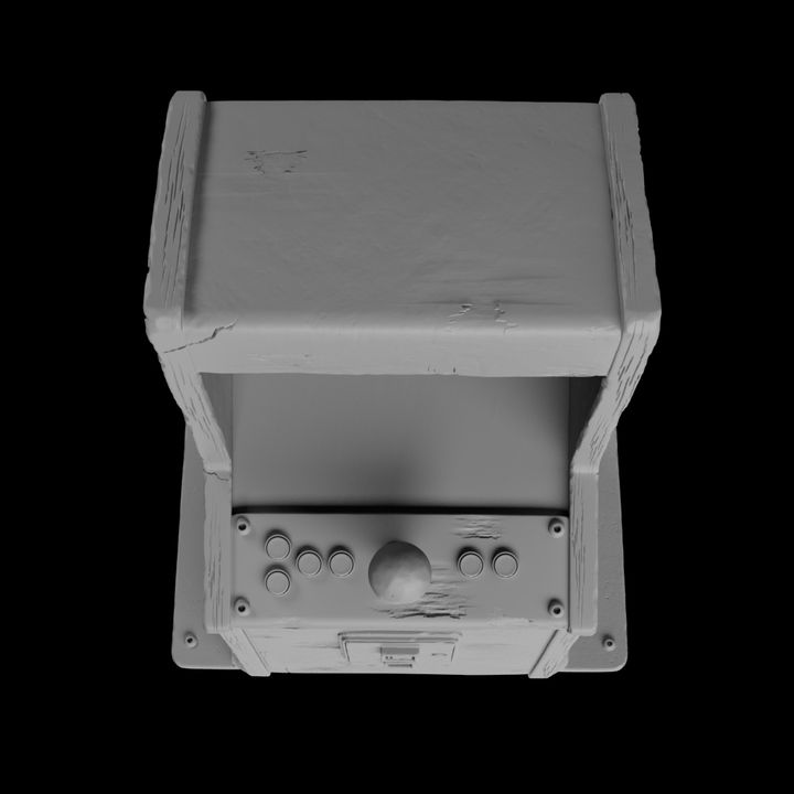 3D Printable Arcade playing game Mortal Kombat by Hsprods Miniatures