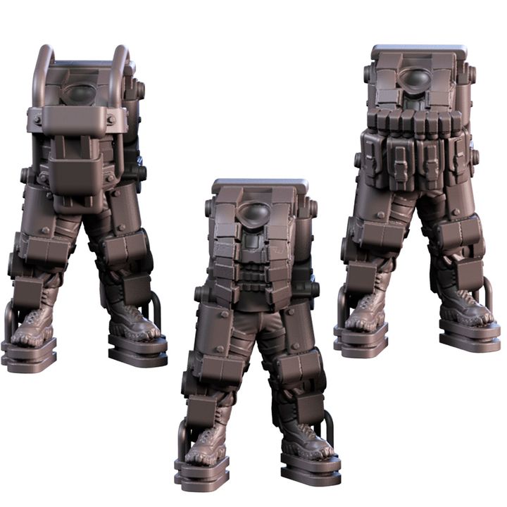 3D Printable Exosuits Constructor by Sergeant Hammer