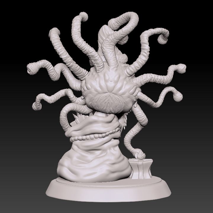 3D Printable Beholder Santa by RLTpress