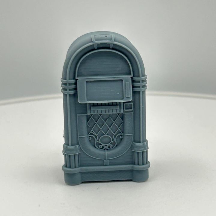 3D Printable Old Jukebox by Hsprods Miniatures
