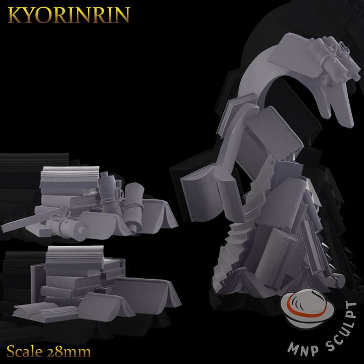 3D Printable Kyorinrin by MNP Sculpt