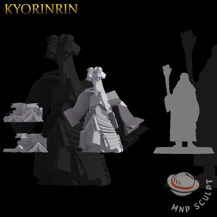 3D Printable Kyorinrin by MNP Sculpt