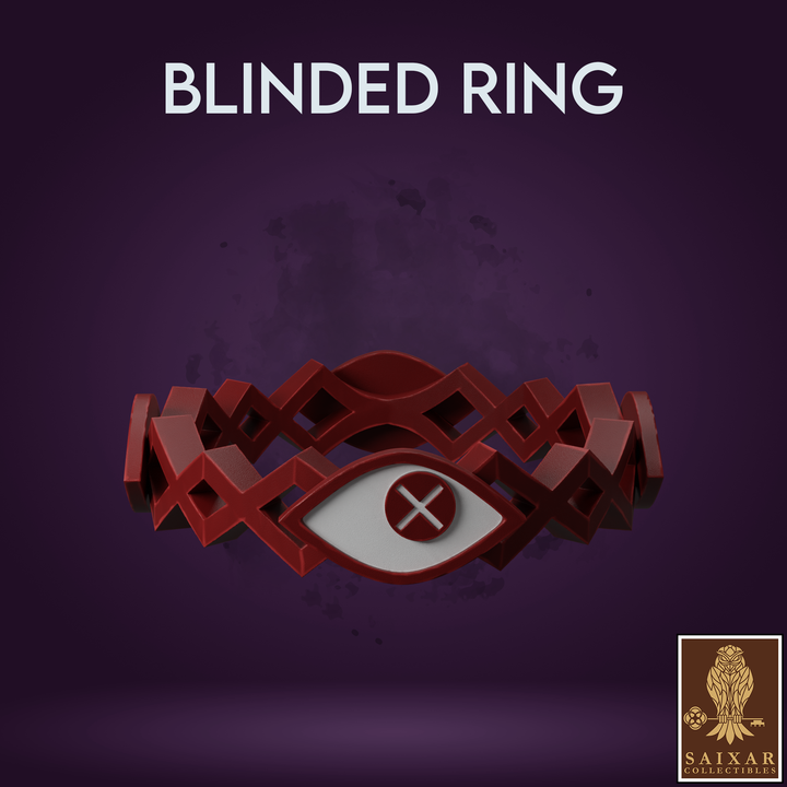 3D Printable Condition Rings - D&D by Saixar Collectibles