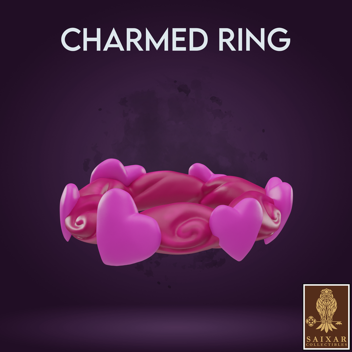 3D Printable Condition Rings - D&D by Saixar Collectibles