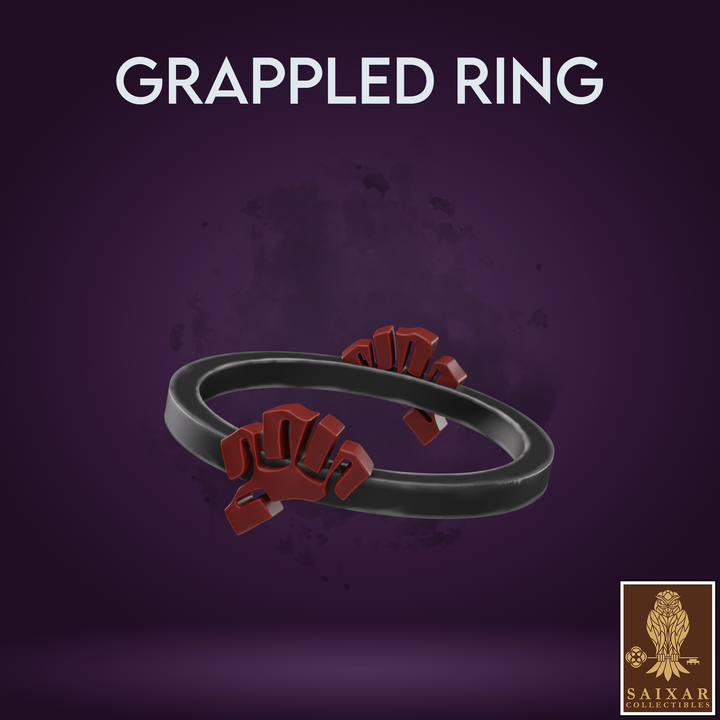 3D Printable Condition Rings - D&D by Saixar Collectibles