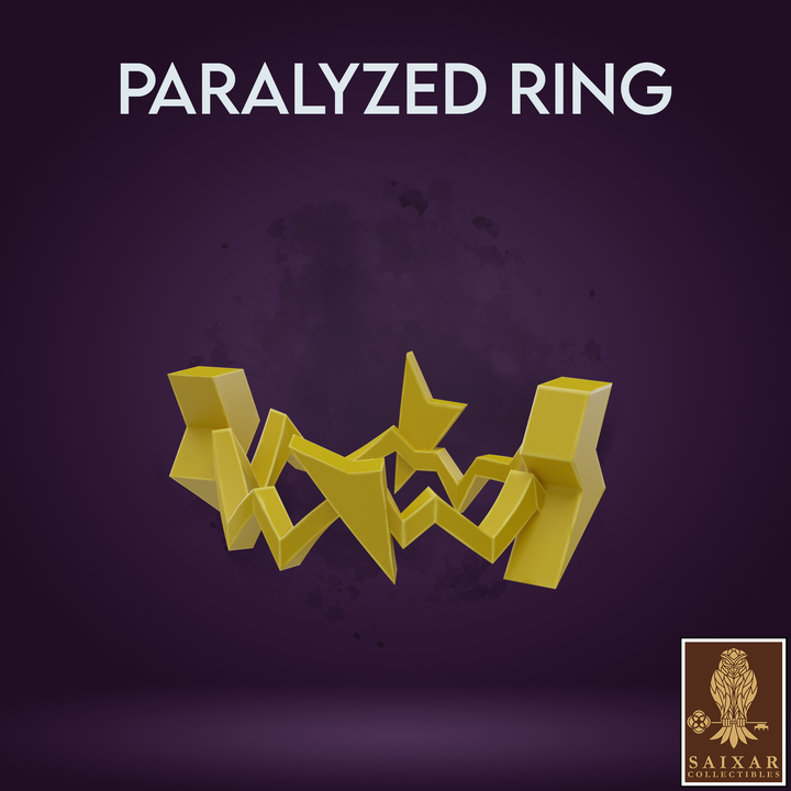 3D Printable Condition Rings - D&D by Saixar Collectibles