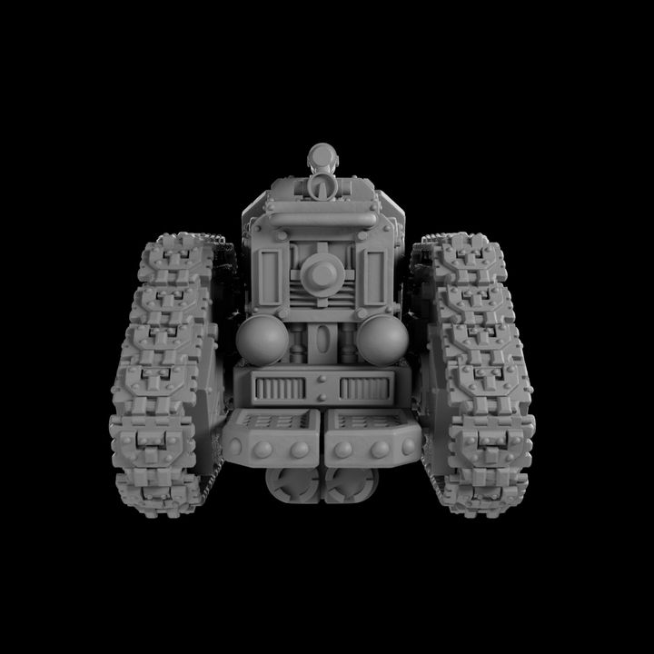 3D Printable Rapier Mini Tank Laser Gun by Hsprods Miniatures