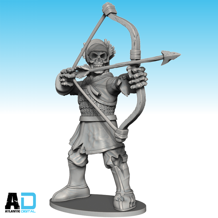 3D Printable Skeletal Han Chinese by Wargames Atlantic