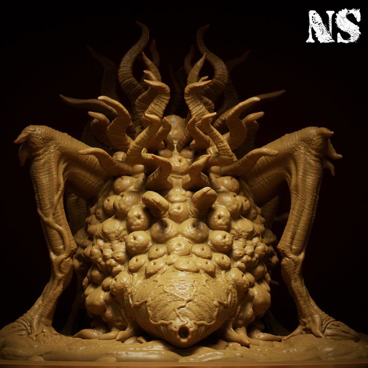 3D Printable Shub-Niggurath, The Black Goat of the Woods with a ...