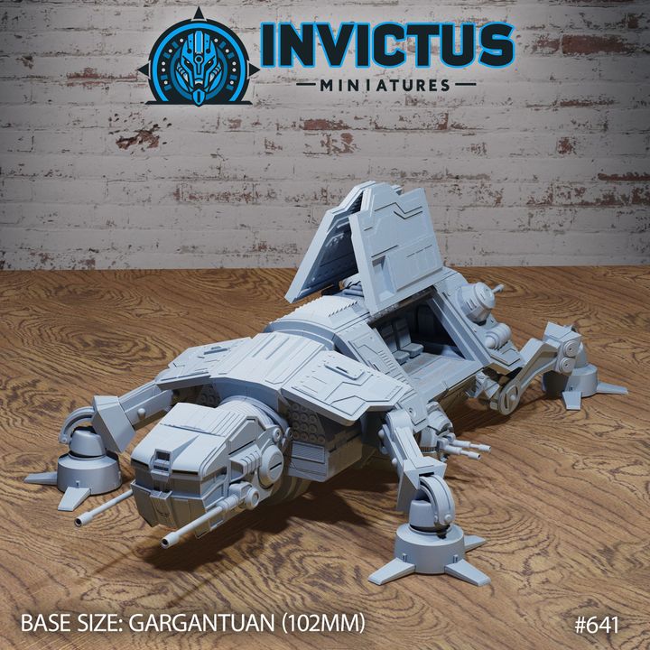 3D Printable Droid Carrier / Light Attack Trooper Transport / Piloted ...