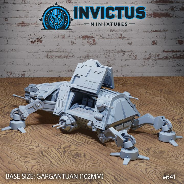 3D Printable Droid Carrier / Light Attack Trooper Transport / Piloted ...