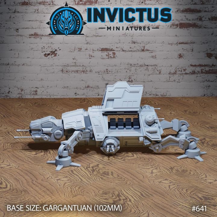 3D Printable Droid Carrier / Light Attack Trooper Transport / Piloted ...