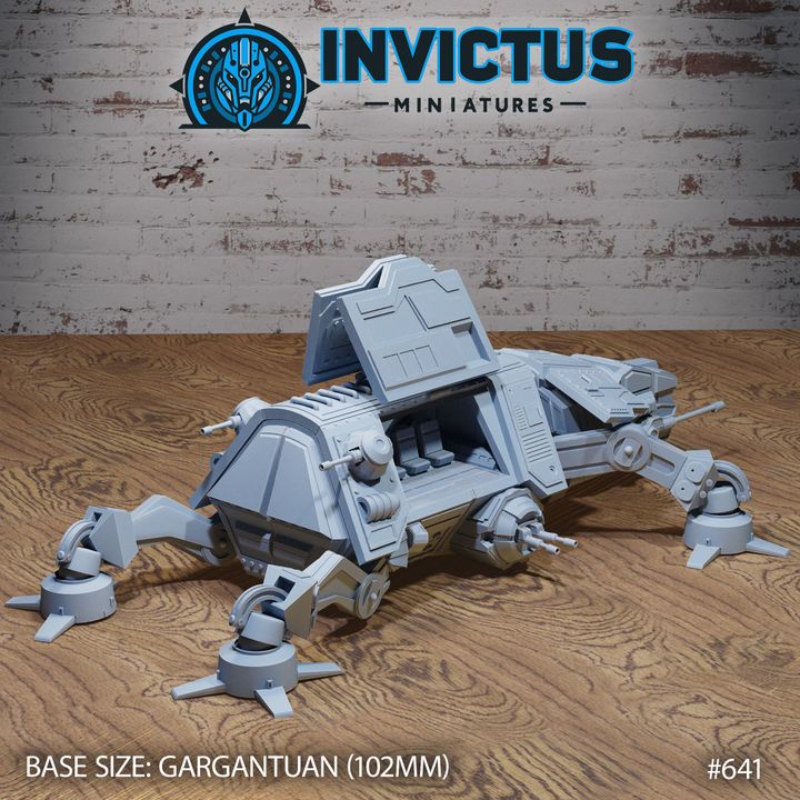 3D Printable Droid Carrier / Light Attack Trooper Transport / Piloted ...