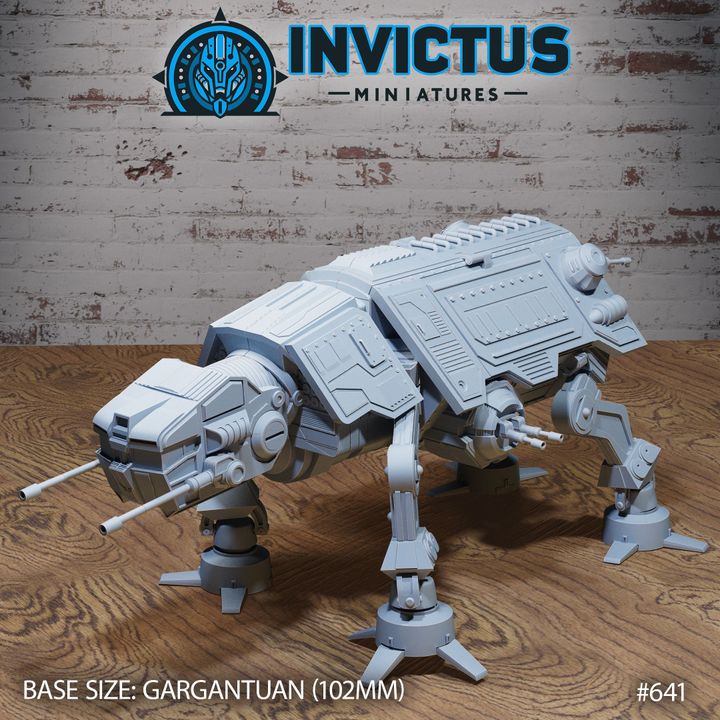 3D Printable Droid Carrier / Light Attack Trooper Transport / Piloted ...