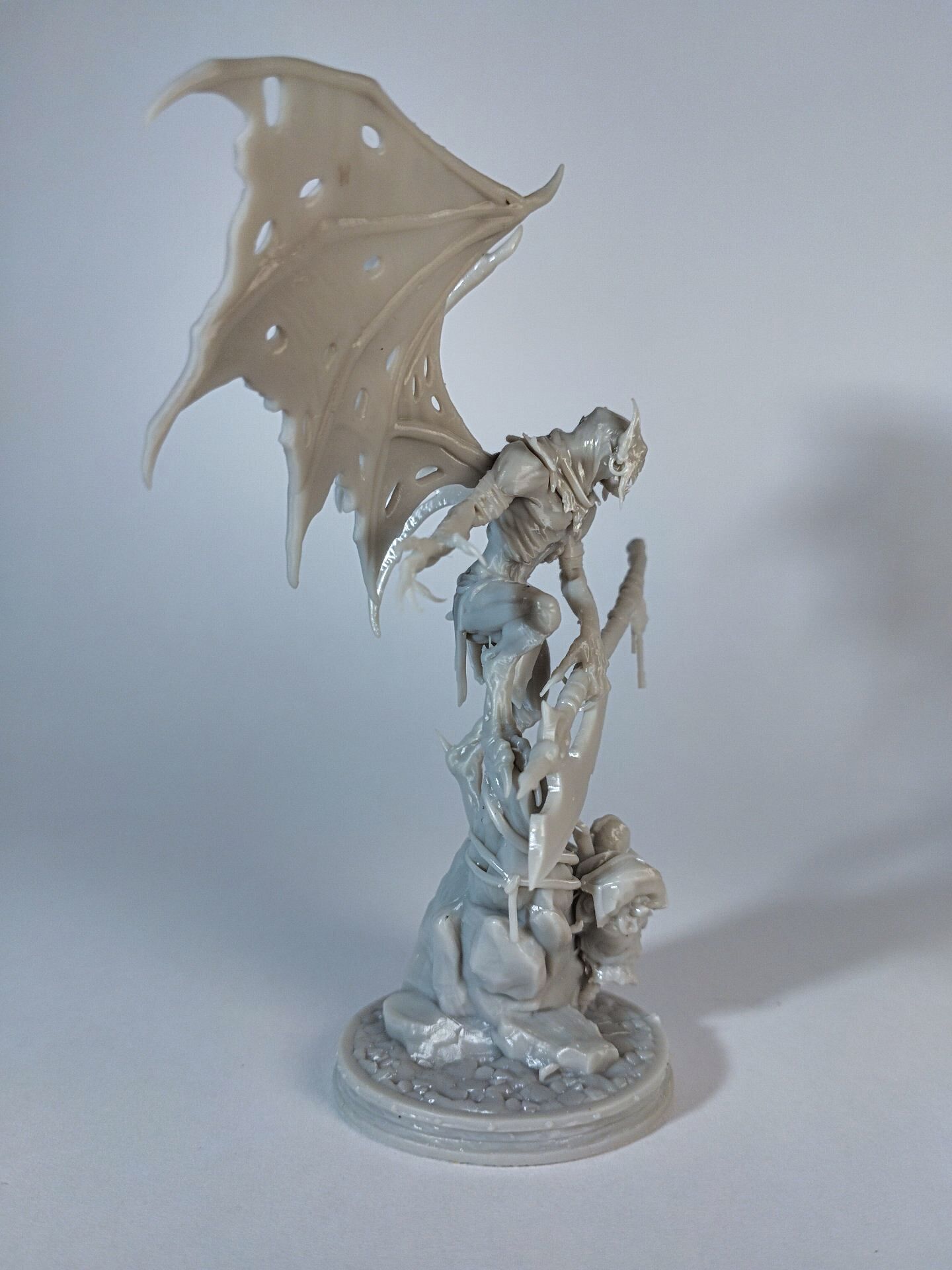 3D Printable Lord Ghoul Winged by Parasite Collectibles