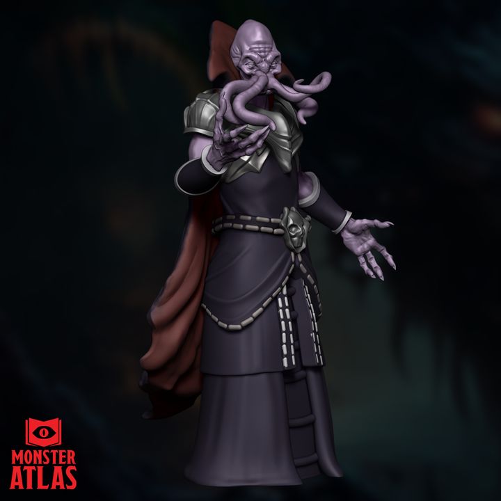 3D Printable Mindflayer by Monster Atlas