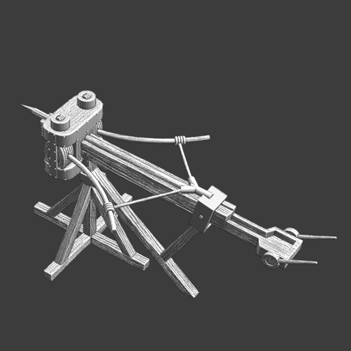 3D Printable Medieval (Roman) scorpion by Northern Crusades Miniatures