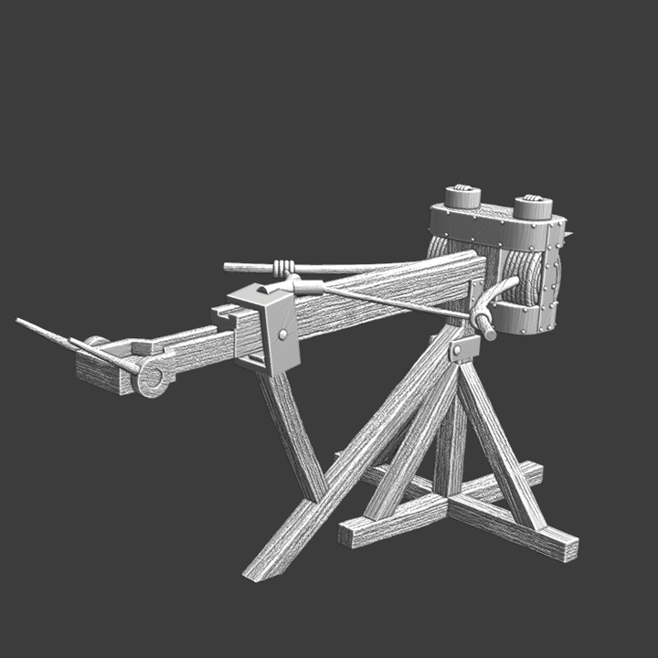 3D Printable Medieval (Roman) scorpion by Northern Crusades Miniatures