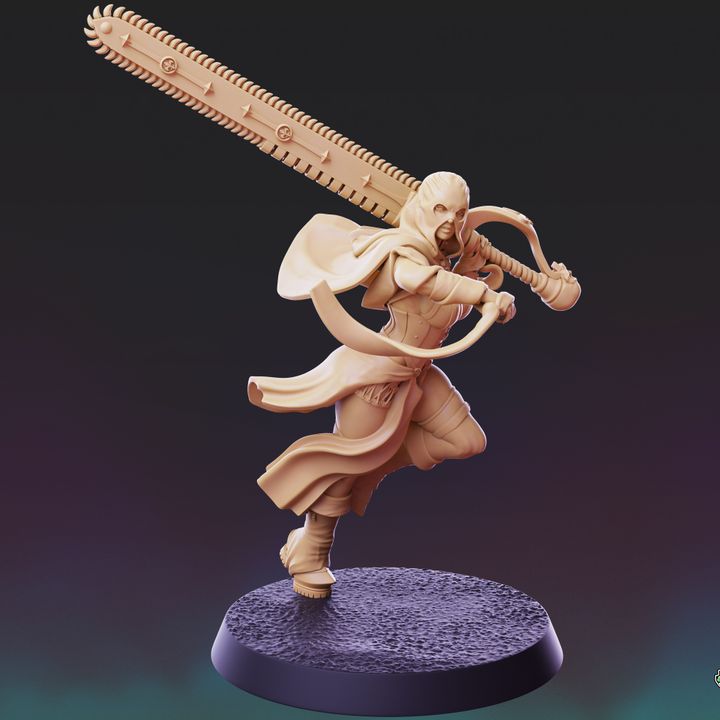 3D Printable Divine Order Deathmaidens Vol 1 Bundle + Pinup by PSMiniatures