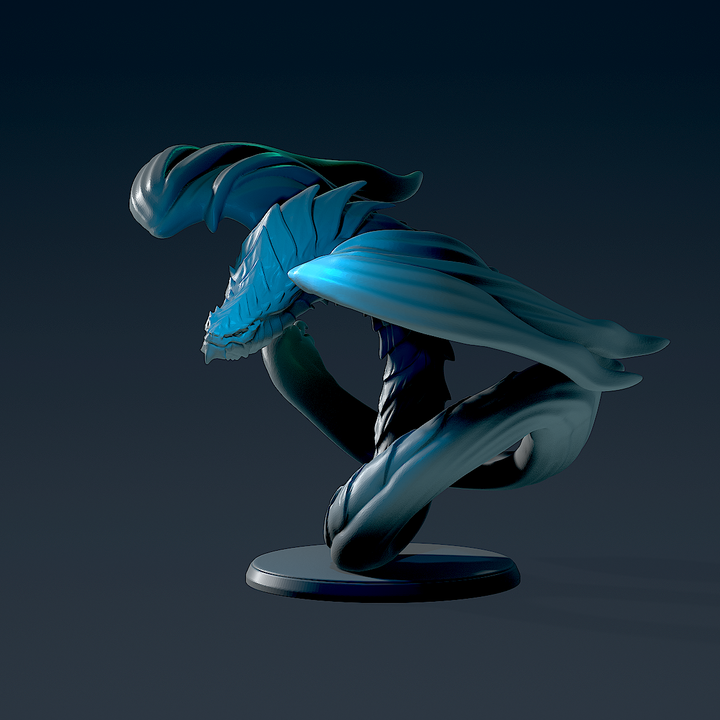 3D Printable Flying Serpent by MiniShev