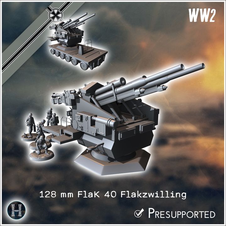 3D Printable German WW2 guns and howitzers pack No. 1 - Germany Eastern ...