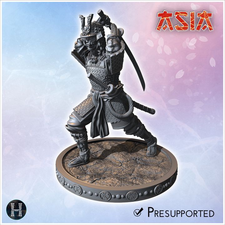 3D Printable Asian miniatures pack No. 1 - Asian Asia Oriental Angkor ...