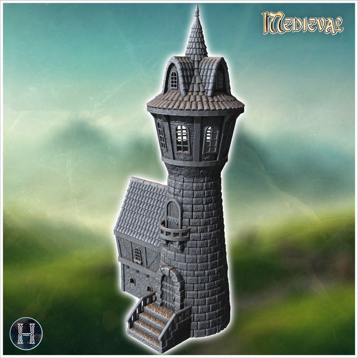 3D Printable Medieval village pack No. 11 - Medieval Gothic Feudal Old ...