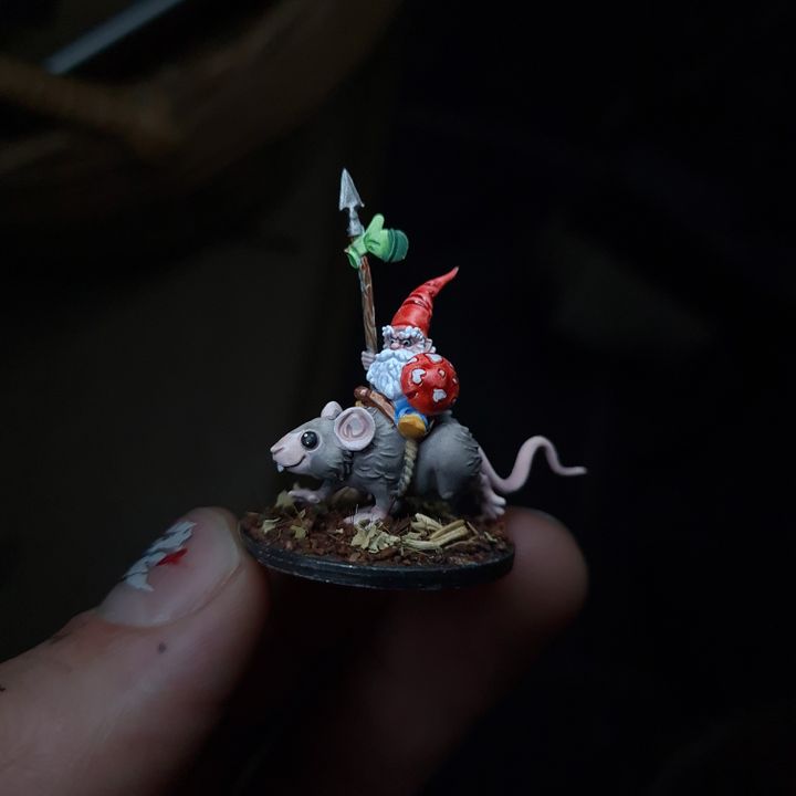 3D Printable Gnome Mousehold Cavalry (and Friends) by Warp Miniatures