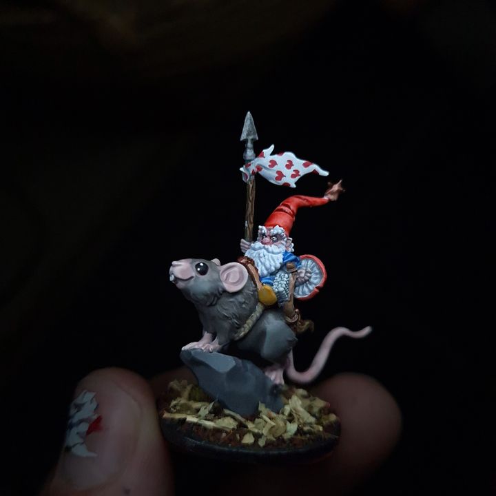 3D Printable Gnome Mousehold Cavalry (and Friends) by Warp Miniatures