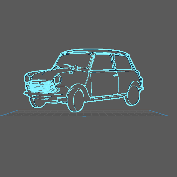 3D Printable Mini Cooper by Paul Wust