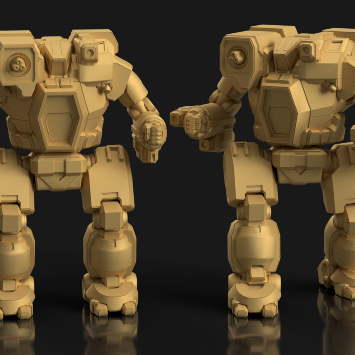 3D Printable Hunchback IIC-55 "Jack-O'-Lantern" by Matt Mason