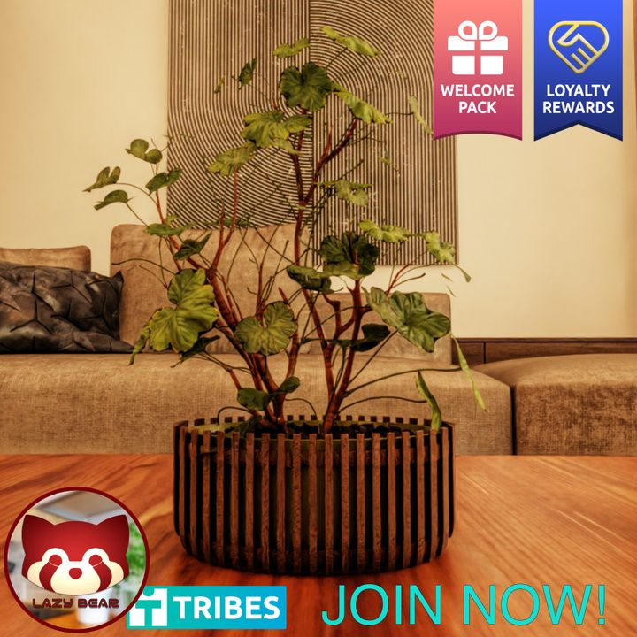 3D Printable Parametric Planter by Lazy Bear