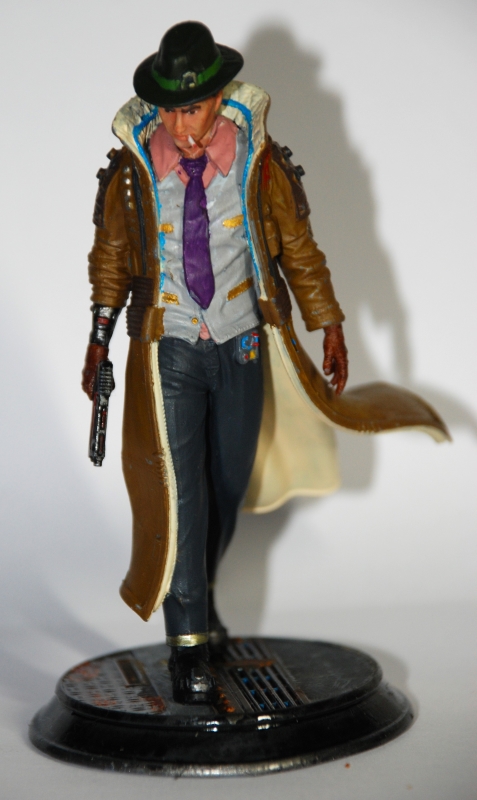 3D Printable Cyberpunk Neo-Noire Detective - Vincent "Midnight" Falcone ...