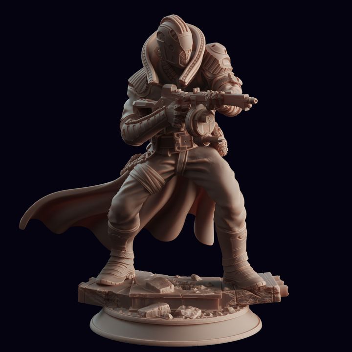 3D Printable Cyberpunk Mafia Drones - Moretti Family Cleanup Crew by ...