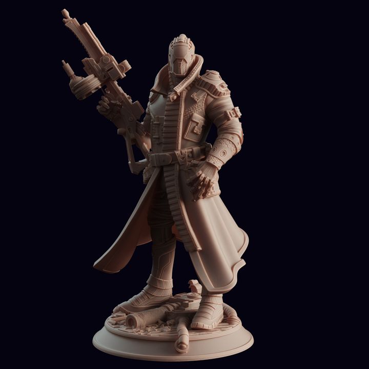 3D Printable Cyberpunk Mafia Drones - Moretti Family Cleanup Crew by ...