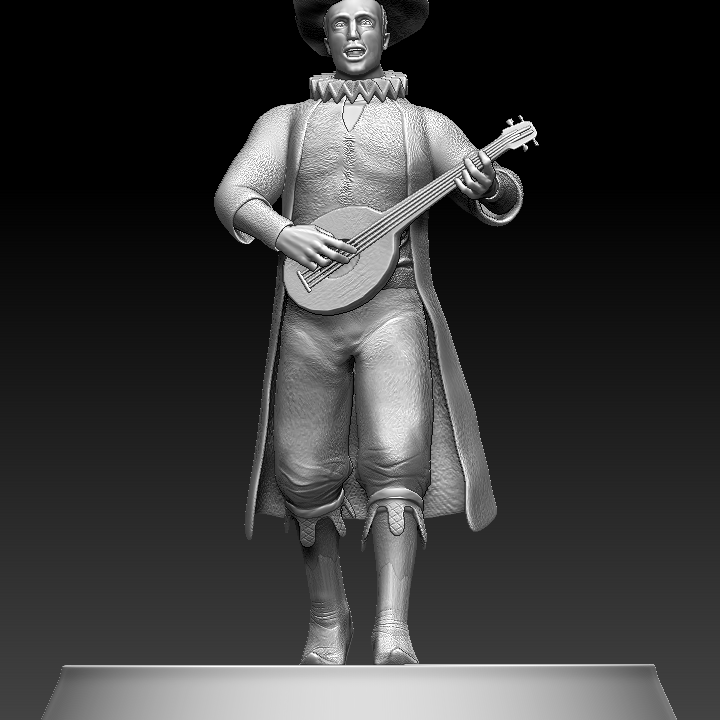 3D Printable The Bard by John Schmolke