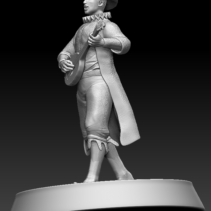 3D Printable The Bard by John Schmolke