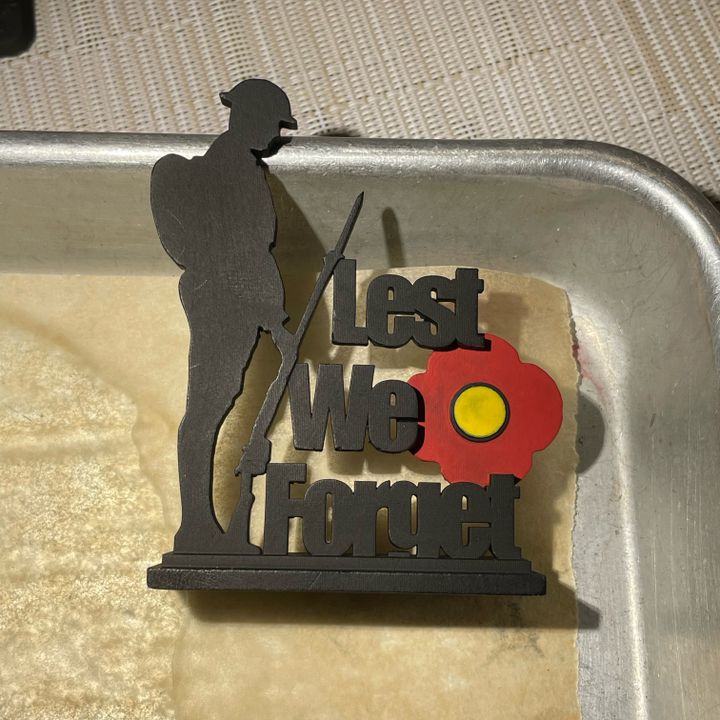 3D Print of The Forgotten Soldier - Lest We Forget by AdeptusArkainis