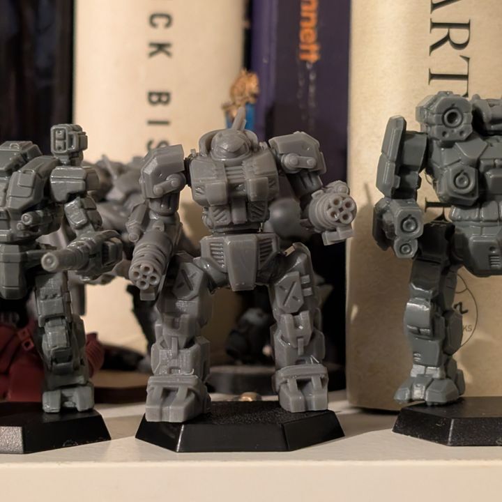 3D Print of 8mm Hammerhands Mech by Procopius