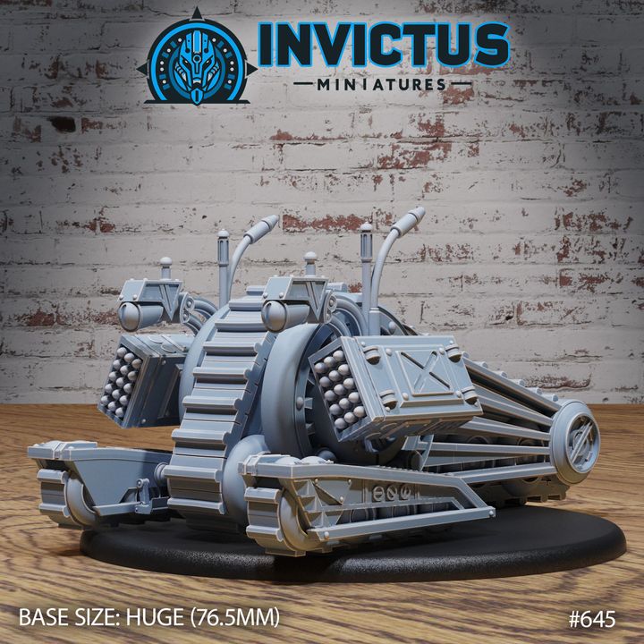 3D Printable Scout Droid / Battlefield Reconnaissance / Piloted Battle ...